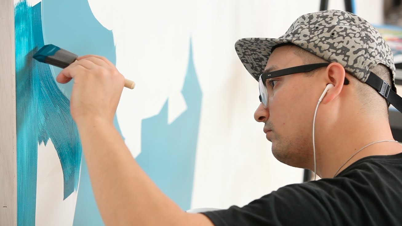 Meme Mural Comes To Life In 60 Seconds - Timelapse