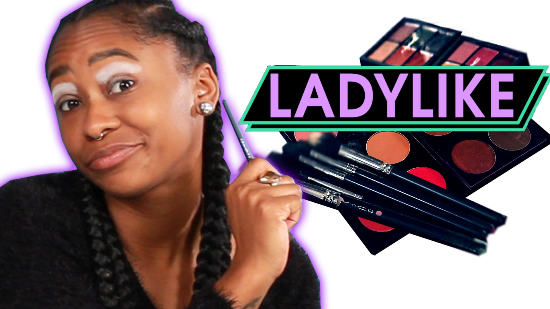 Women Try Extreme Runway Makeup • Ladylike
