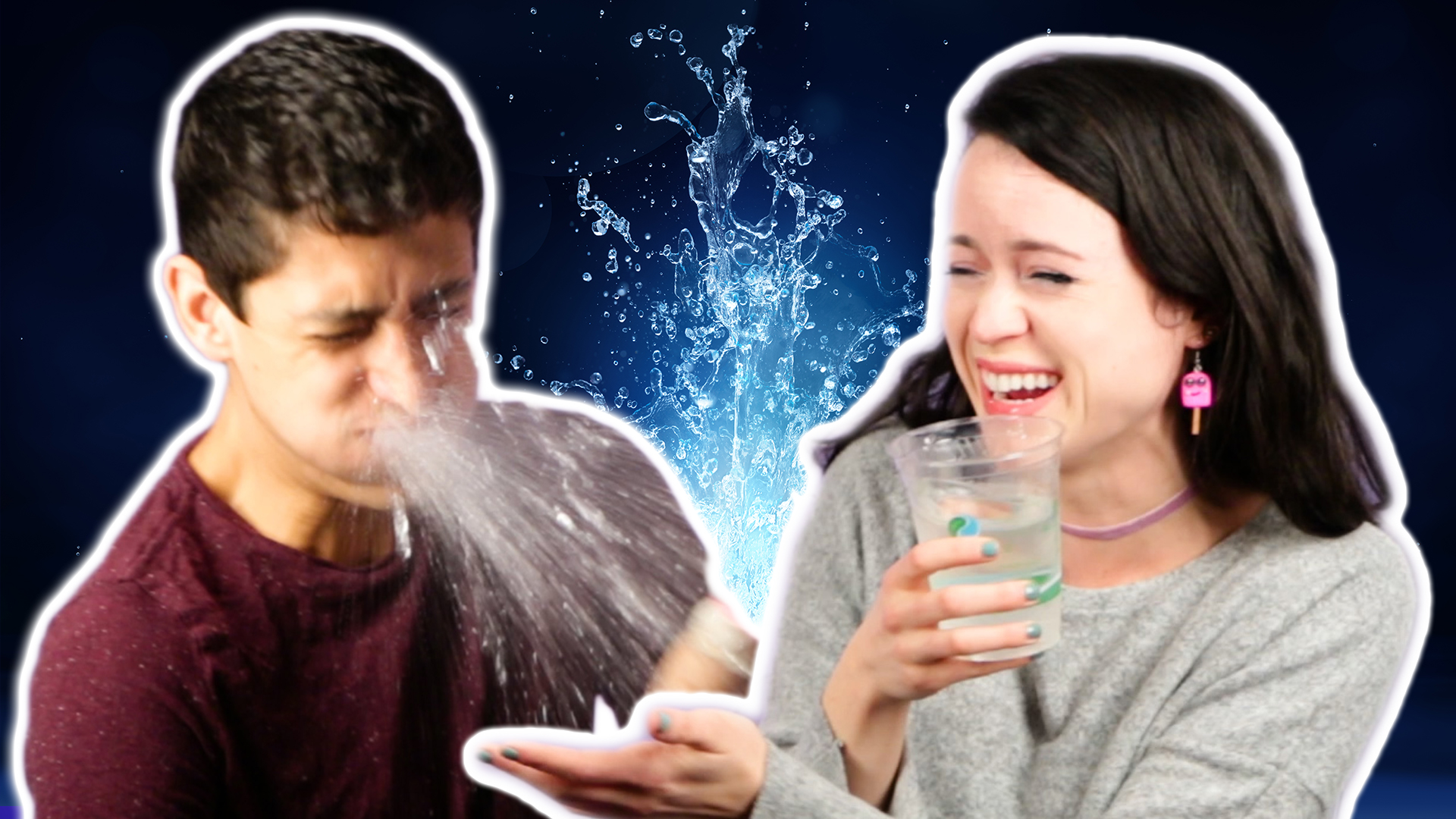 Couples Try The Water Challenge