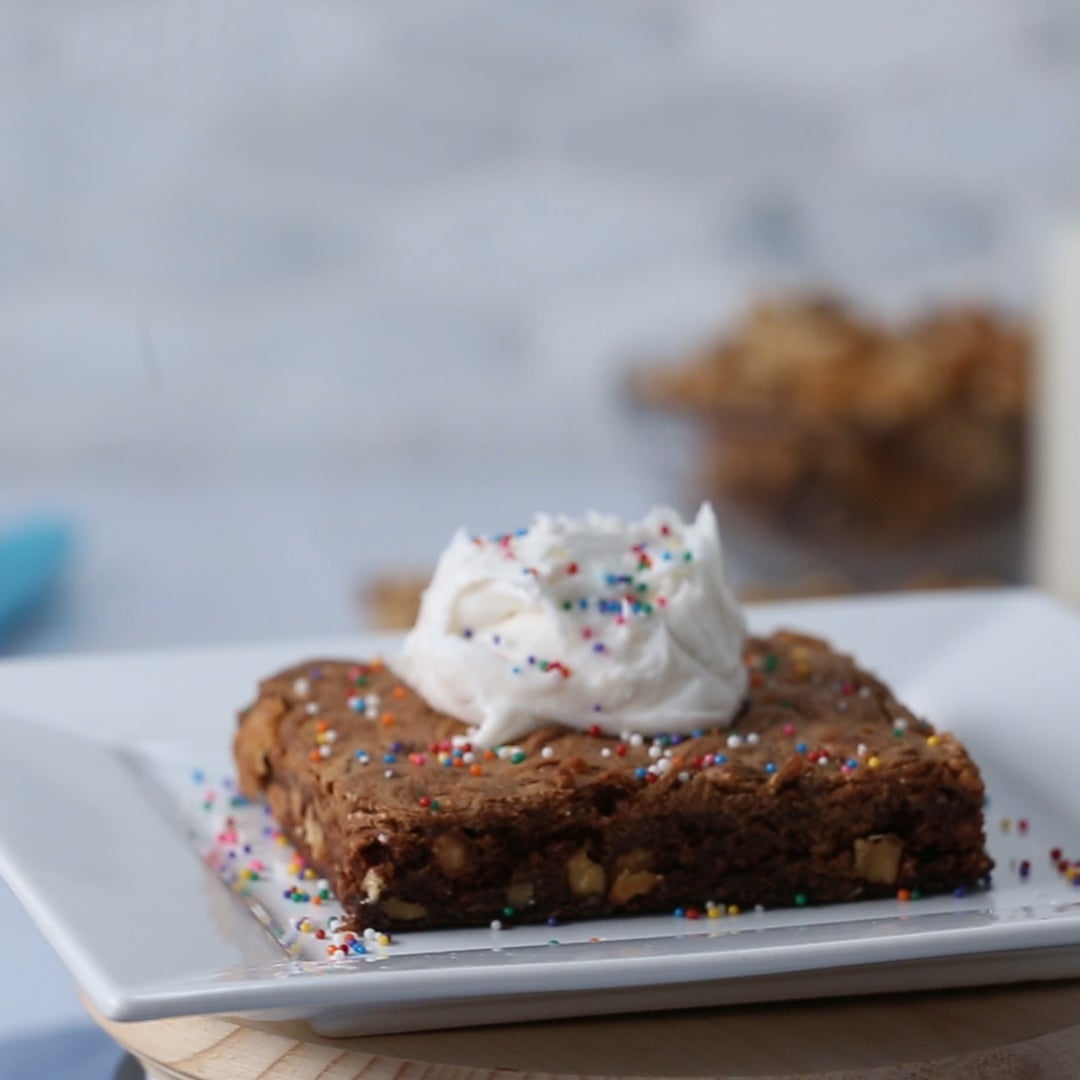 Chocolate Brownies: The Nutty Rainbow Sweet Tooth Recipe by Tasty