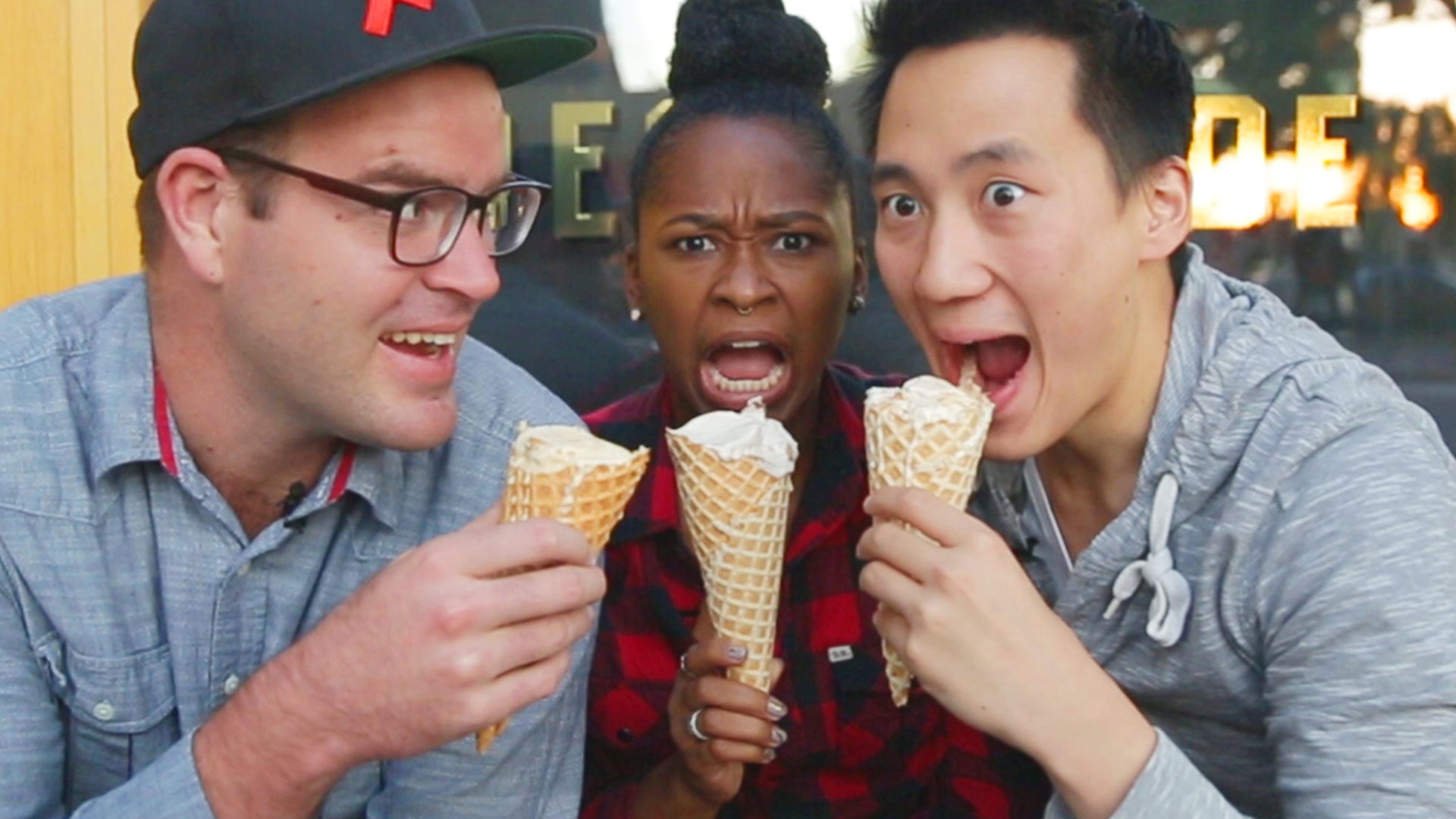 Craziest Thanksgiving Foods Taste Test • Feast Mode Hunger Squad